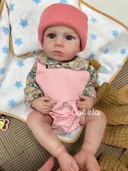 Кукла реборн 48cm Cokela Силикон для всего тела /Реалистичная кожа/девушка