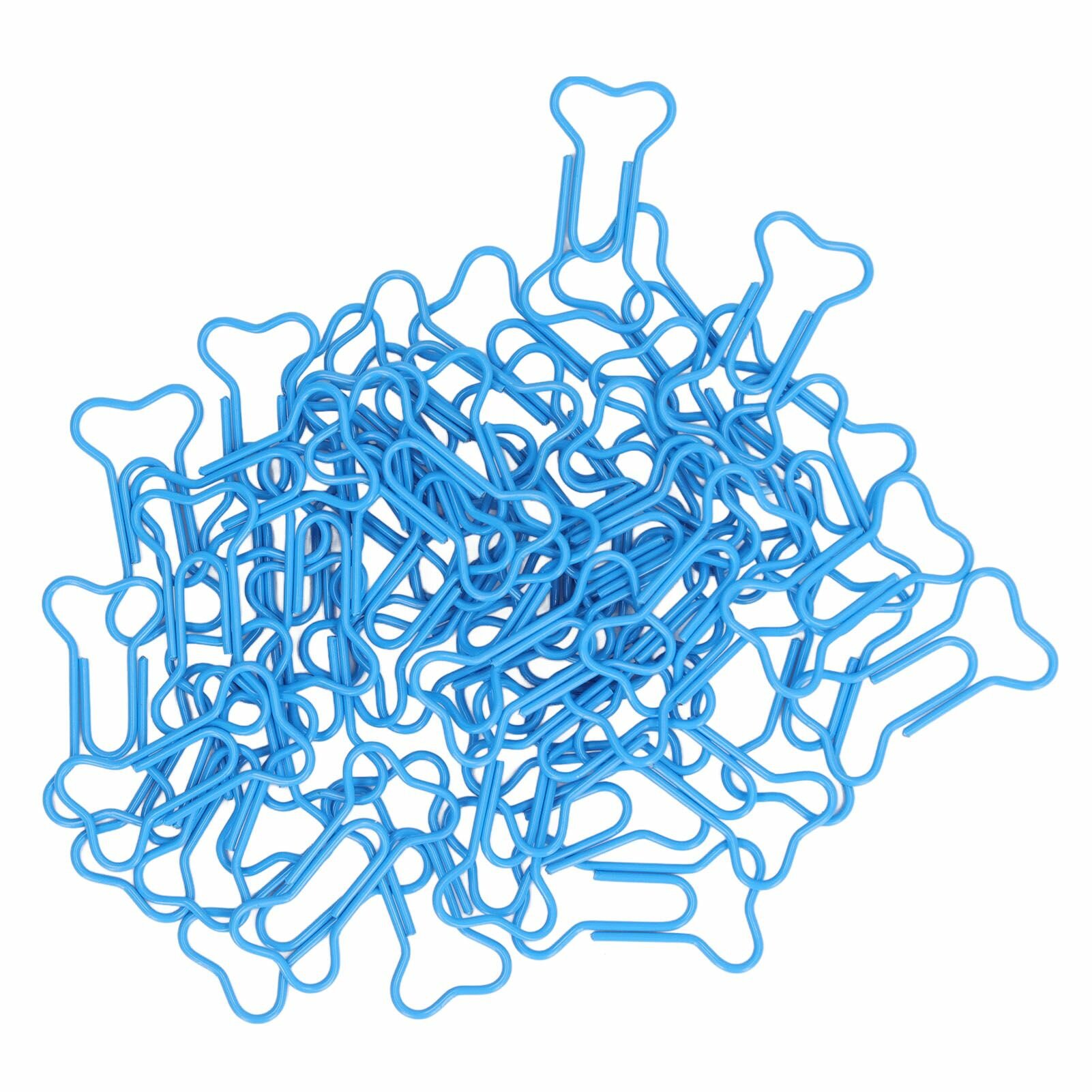 Красочные скрепки в форме костей, 50 шт. Нескользящие портативные офисные принадлежности для ежедневного использования