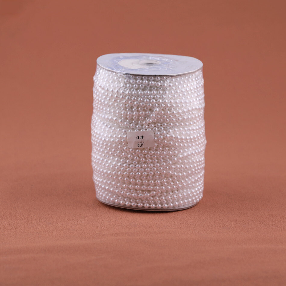 Цветочные многофункциональные хлопковые нити для свадебных украшений, ABS жемчужная нить, DIY ручная работа, бисерные свадебные шторы, декоративные аксессуары и материалы