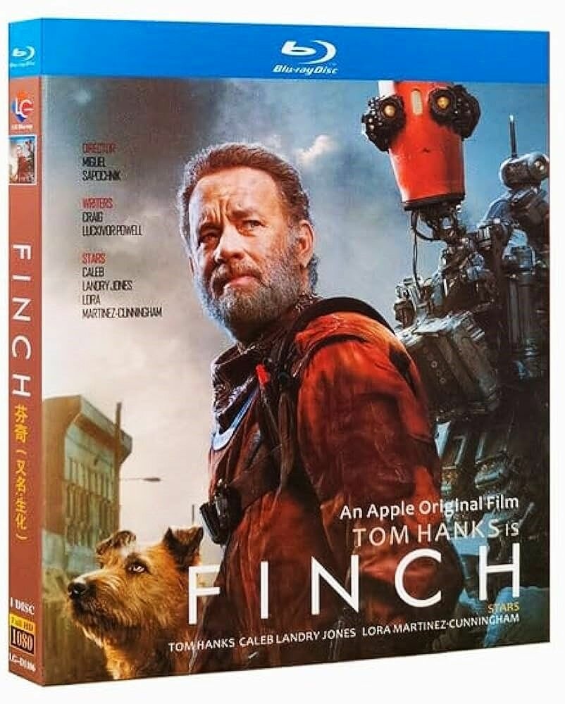 Финч (2021) Blu-ray (блю-рей) Том Хэнкс