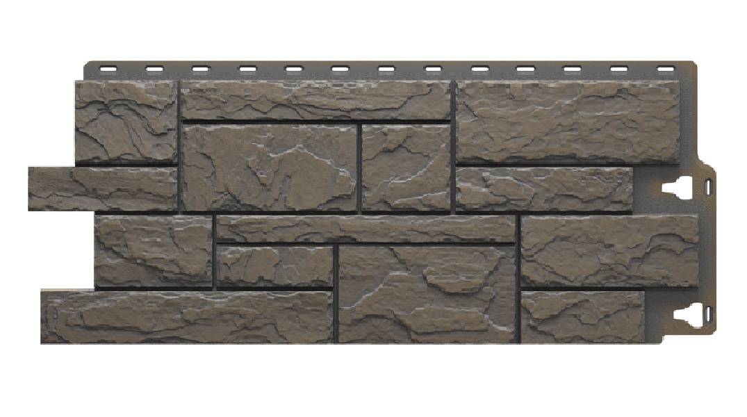 Docke Сланец Куршевель (9 уп. / 34,2 м2 / 90 шт.) 930х406 мм, фасадные панели Деке