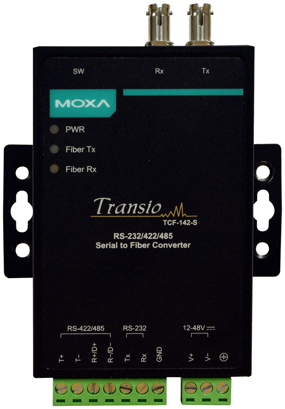 Конвертер MOXA TCF-142-S-ST RS-232/422/485 - 2хST -40+75C