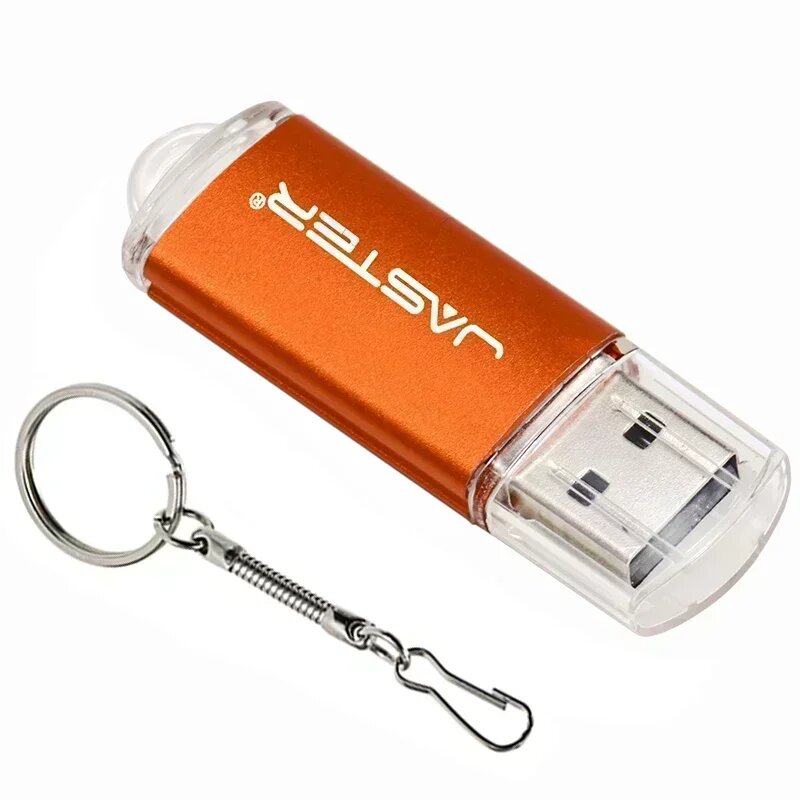JASTER Микро USB флешка 64 ГБ 2 ГБ, Orange