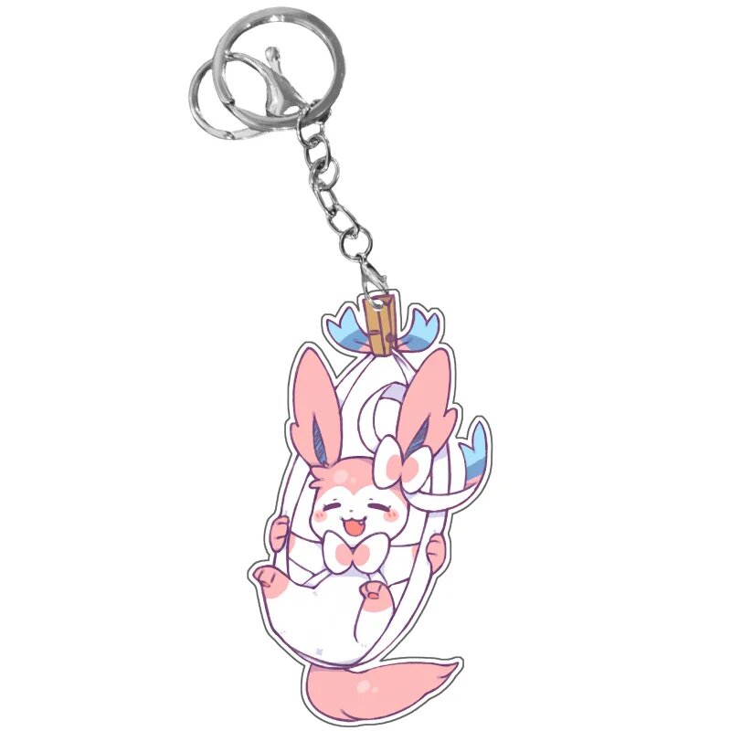 Брелок Sylveon, Розовый, Pokemon