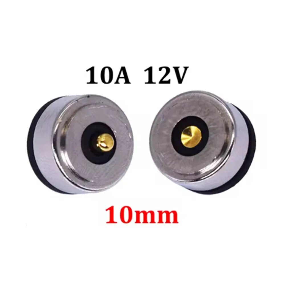Магнитный разъем Pogo Pin 2Pin 10A 12V 10mm