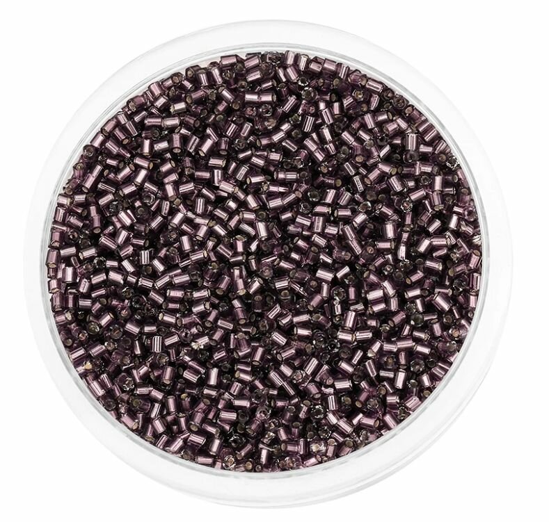 Бисер рубка для рукоделия и творчества, цвет черный, 450 гр