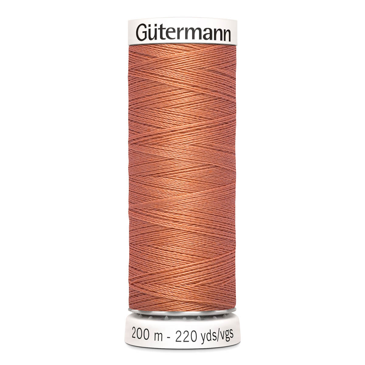 Нитки швейные для всех материалов Gutermann Sew-all, 200 м (377 карамельно-абрикосовый), 5 шт
