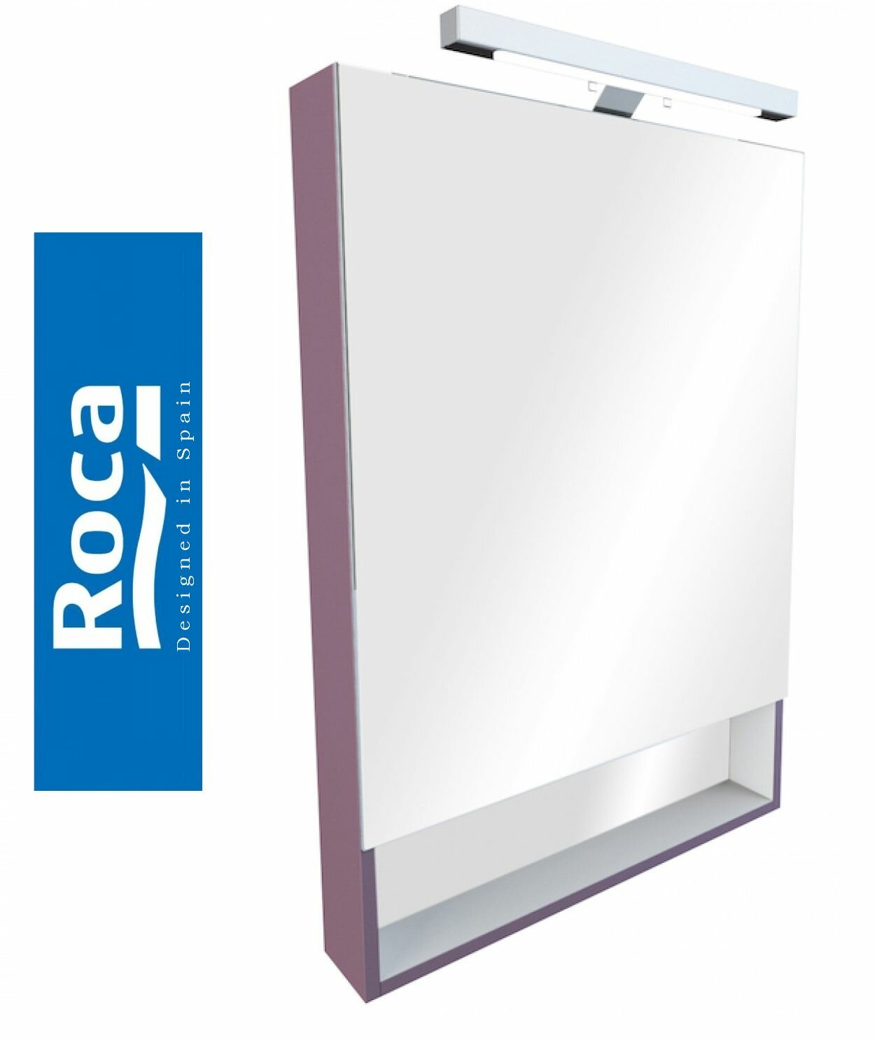 Зеркало в ванную с шкафом Roca The Gap 60