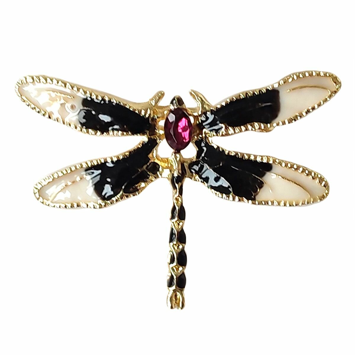 Брошь, стразы