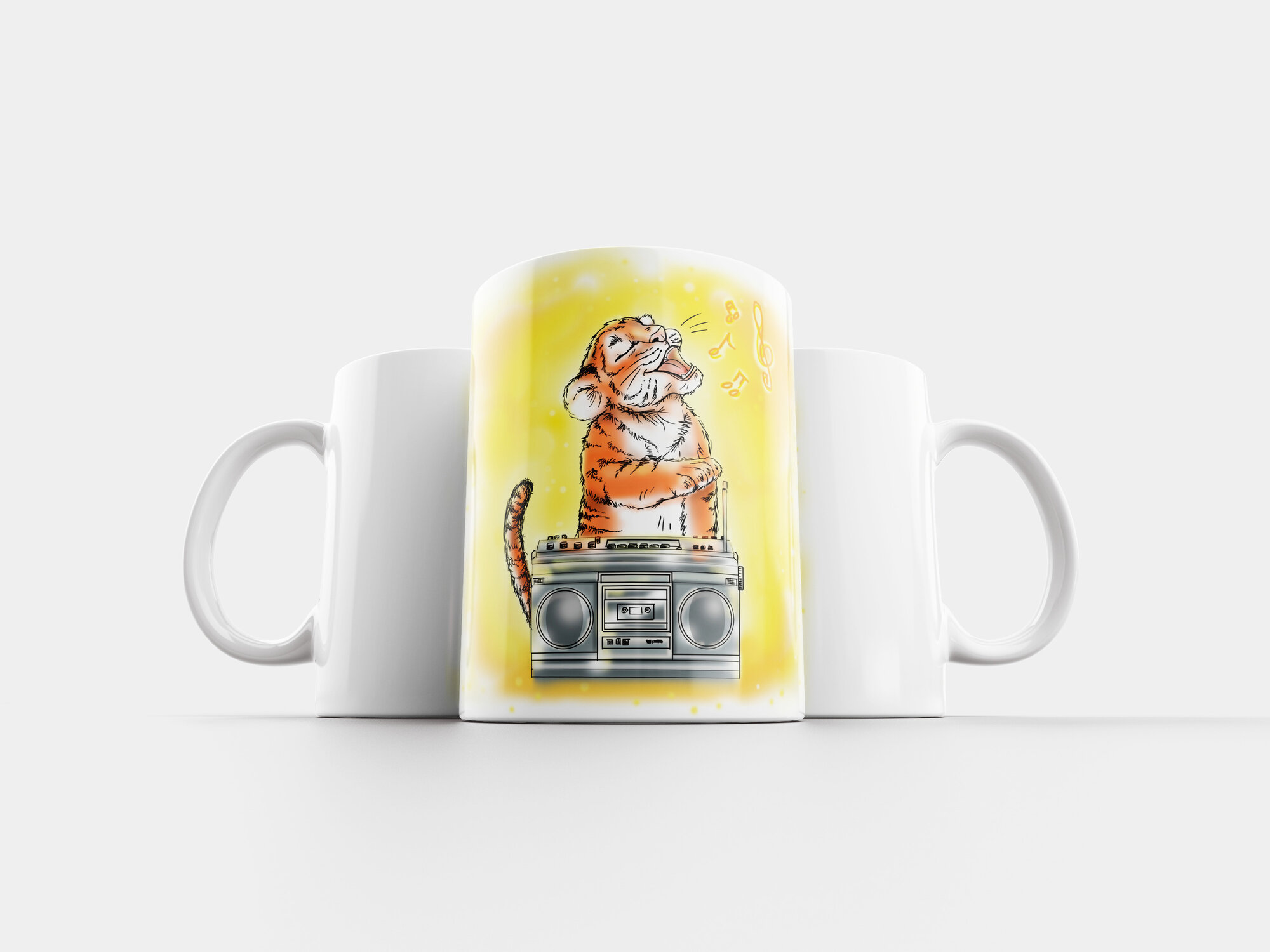 Кружка тИгрррушка Тигр 2022 Жизнь как песня