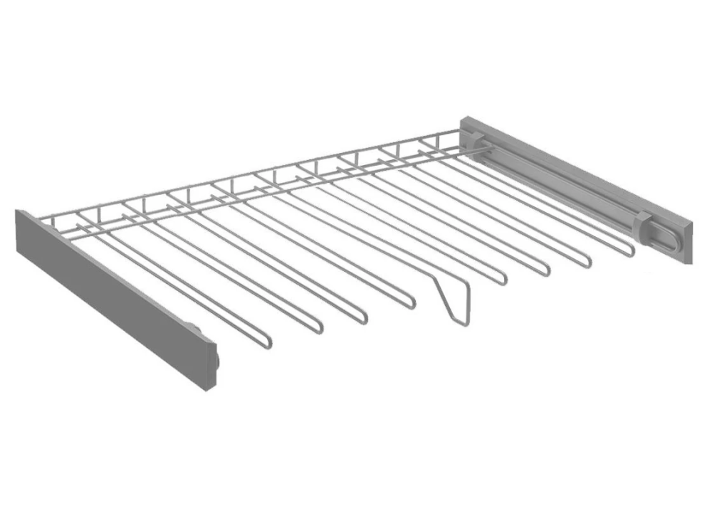 Вешалка для брюк SMART, в модуль 800 мм, (без направляющих), графит