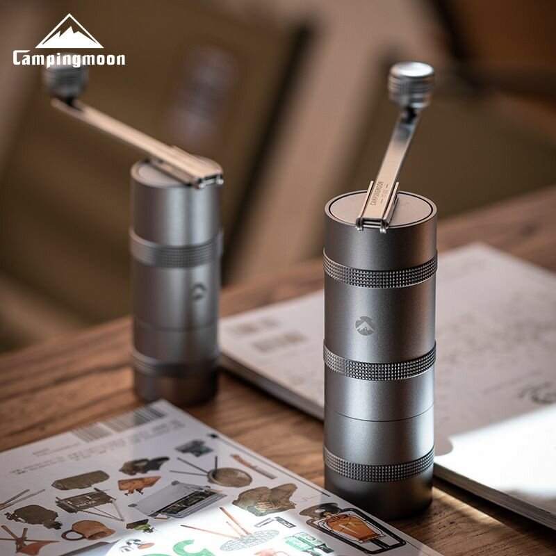 Складная кофемолка с ручным приводом для кемпинга на открытом воздухе CAMPINGMOON -J
