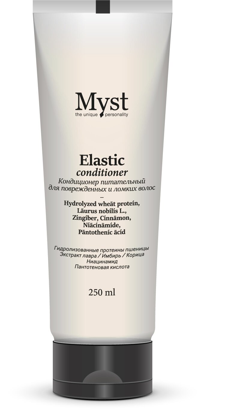 Кондиционер MYST питательный для поврежденных и ломких волос профессиональный, 250мл