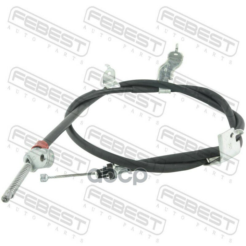 Трос ручного тормоза R NISSAN Qashqai (J10) 06->/X-Trail (T31) 07-> FEBEST 0299-T31PCRH Febest арт. 0299-T31PCRH