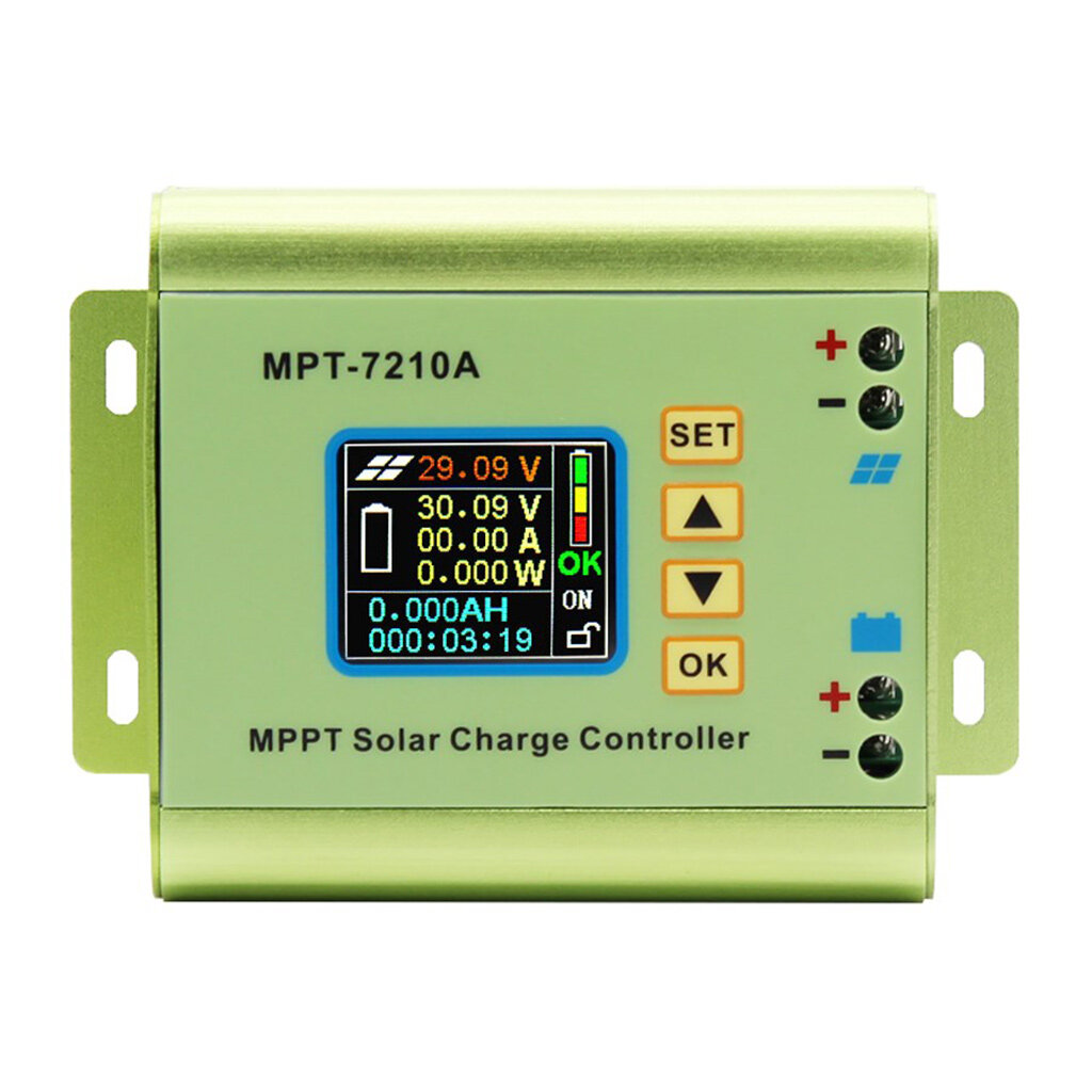MPPT Solar Controller для лития аккумулятора 24 В 36 В 48 В 60 В 72 В 0-10A 7210A