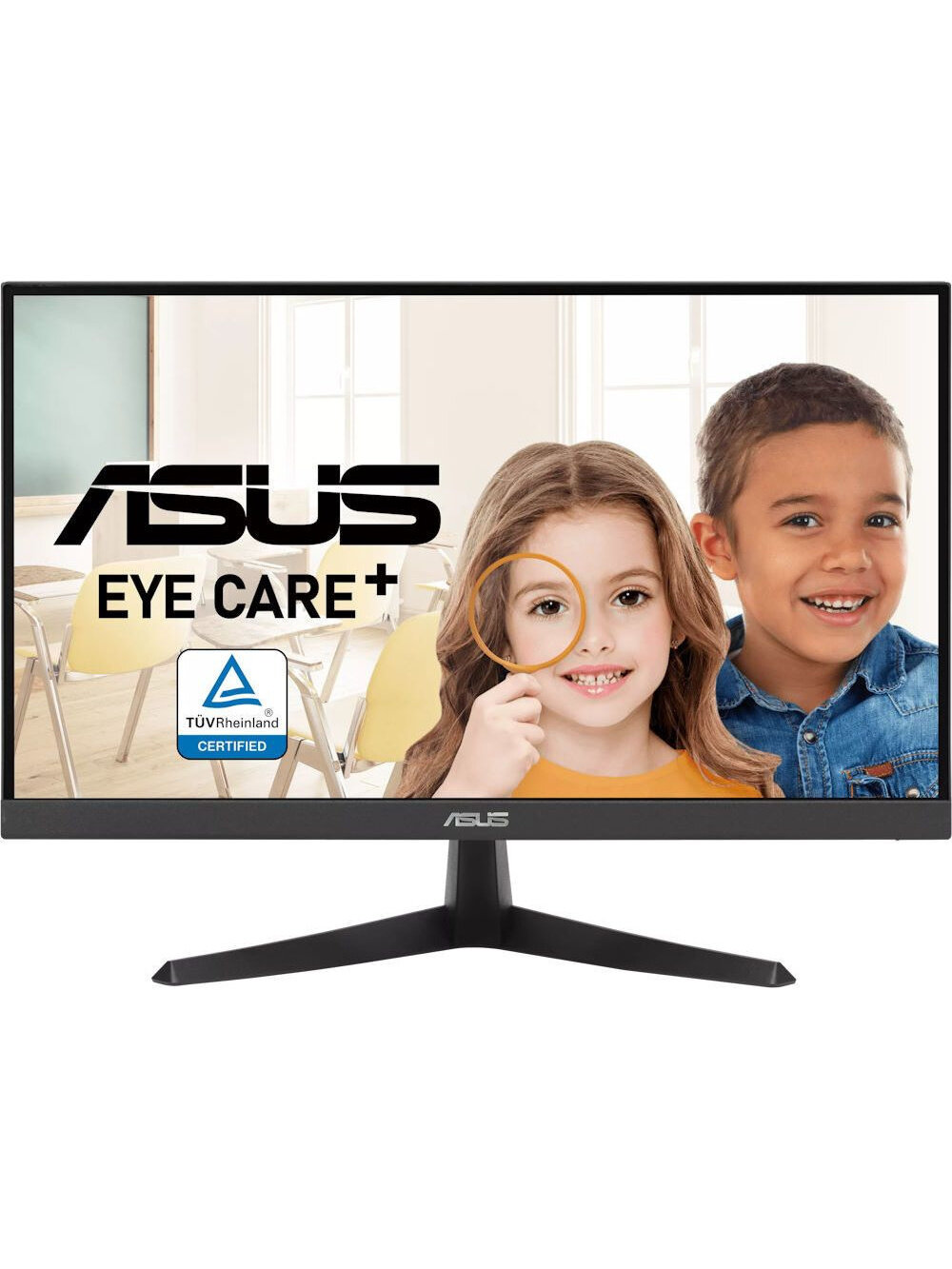 Монитор 21.45" Asus VY229Q, 1920х1080, 75 Гц, IPS, черный (90lm0960-b02170)