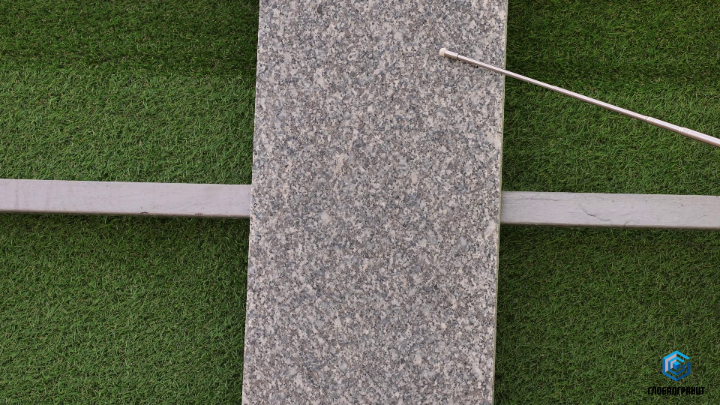 Гранит 600*300 на 30 термо серая. Гранит Камбулатовский