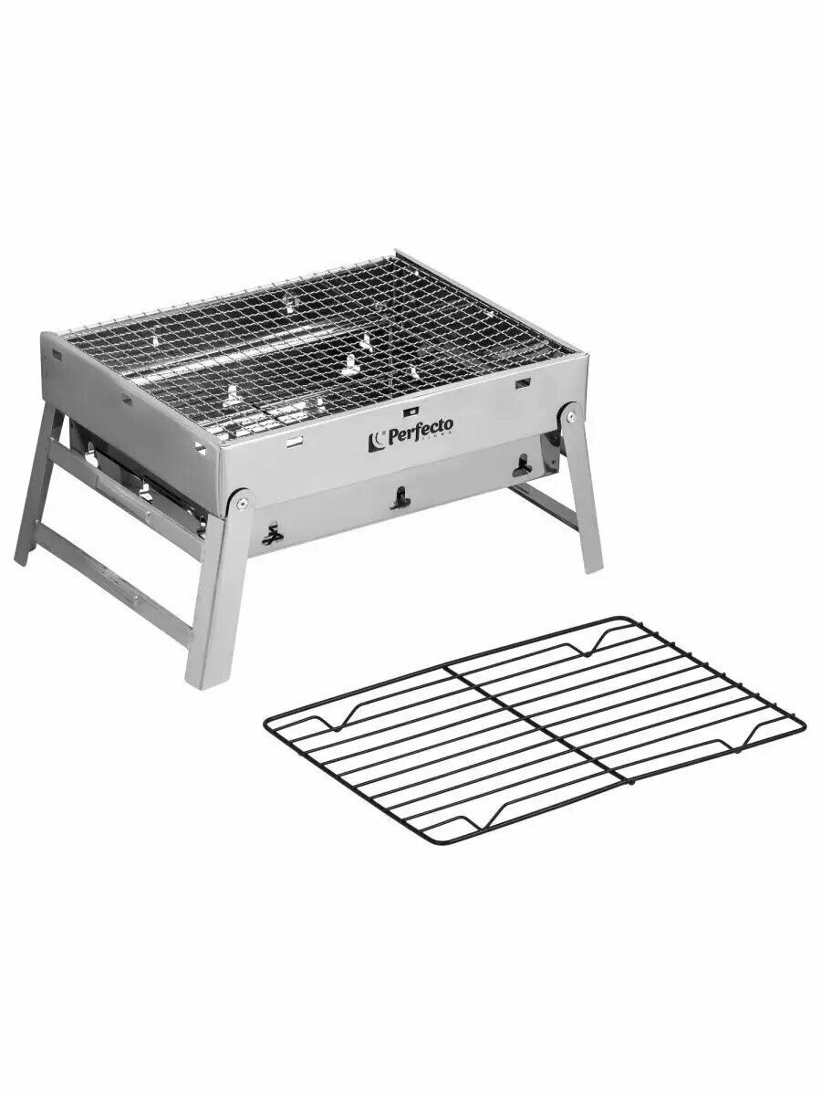 Мангал-барбекю PERFECTO LINEA 35х27х20 см (47-235272)