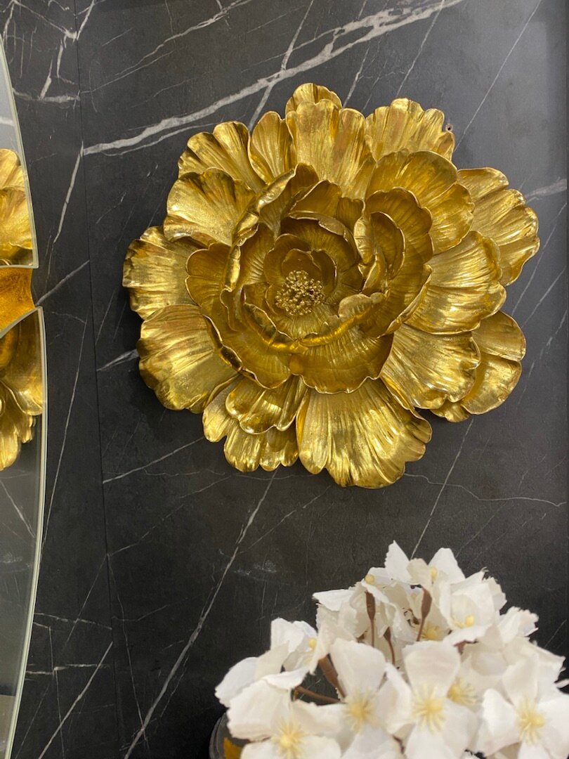 Декор настенный Beata Casaentera CE05-LF205 золото d300х50