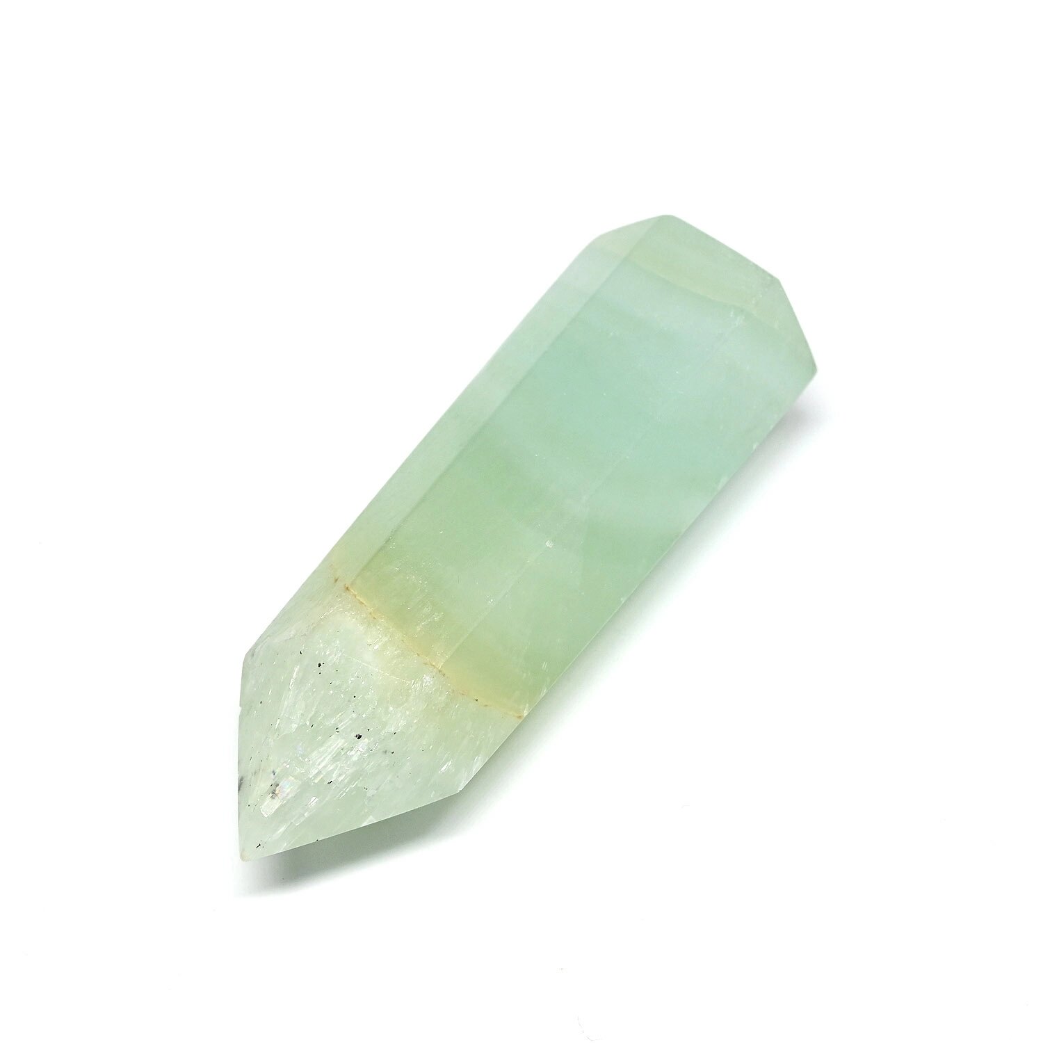 Кальцит фисташковый "Карандаш" 19*20*66мм, 54г .