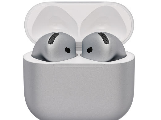 Наушники беспроводные Apple AirPods 4, silver, без активного шумоподавления
