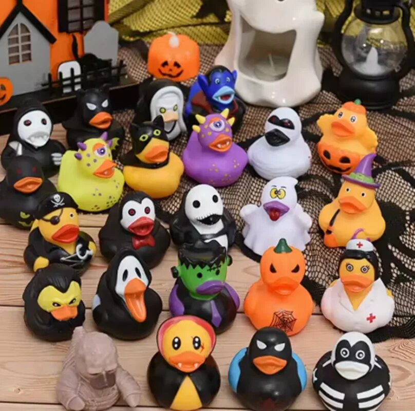 Резиновые утки на Хэллоуин random6pcs
