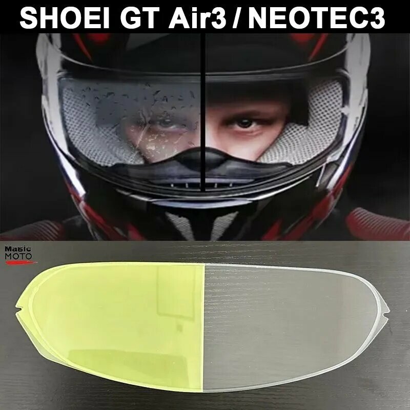 Shoei Запчасти для мотошлема, цвет: белый, прозрачный