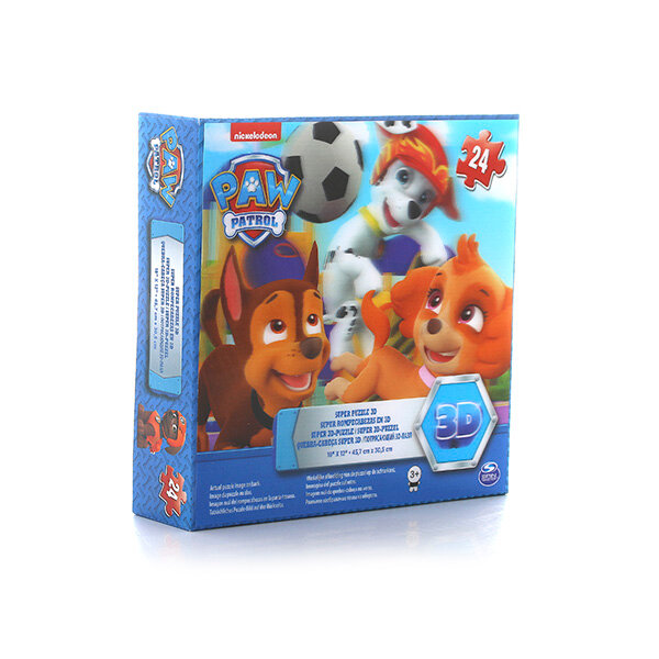 Щенячий патруль (Paw Patrol) Супер 3D пазл, 24 элемента (6028786)