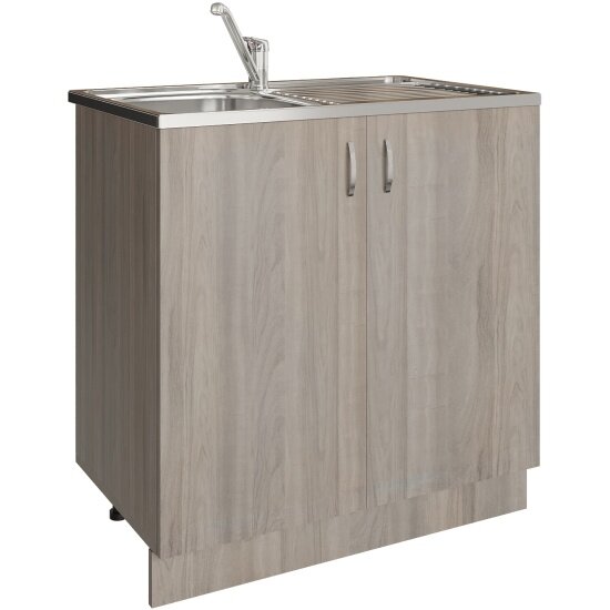 Тумба Mixline 80 ЛДСП шимо/ясень светлый