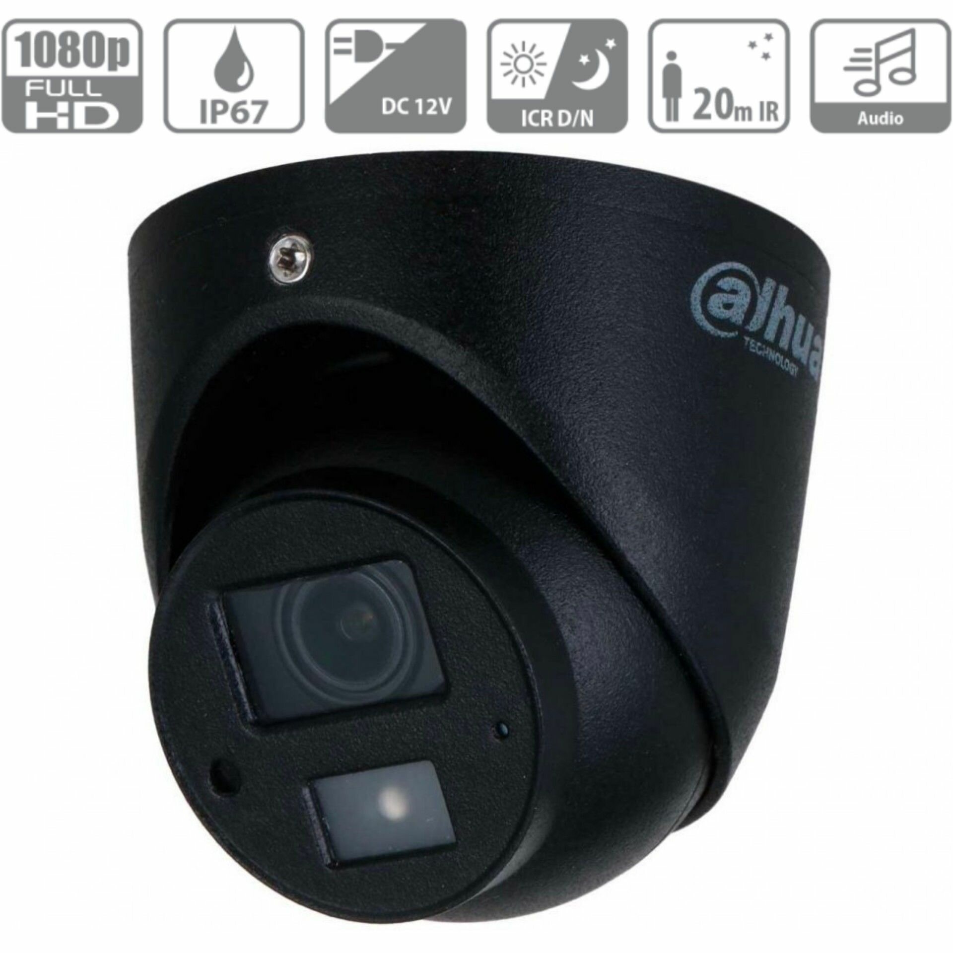 Dahua DH-HAC-HDW3200GP-0280B-S5 Уличная купольная HDCVI-видеокамера 2мп