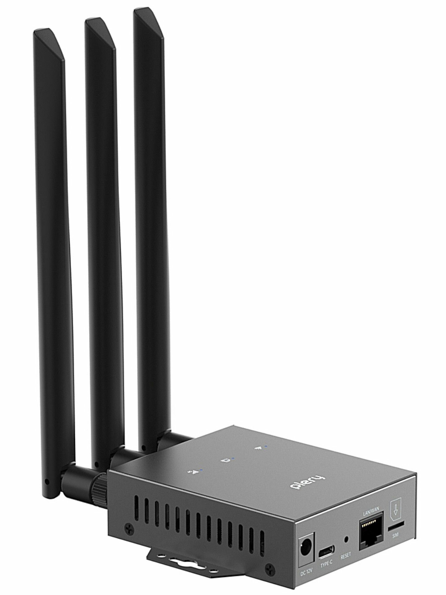 Plery R802 - роутер wifi, подключение Nano SIM 4G LTE + RJ45 LAN 10/100 Мбит/с, беспроводной маршрутизатор