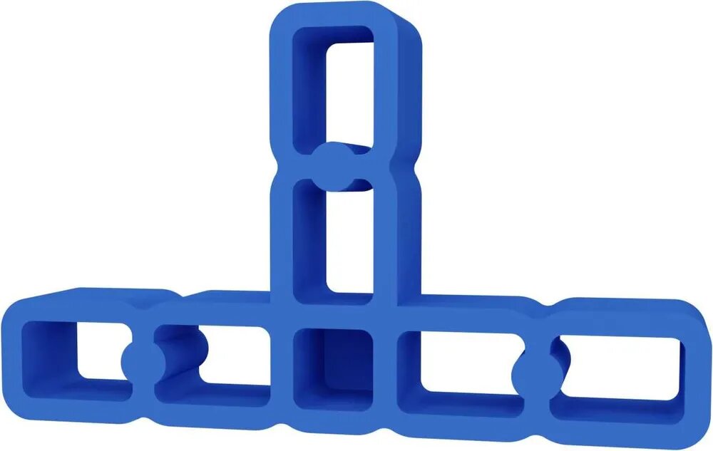 Фиксатор шва DECOR 8х8мм, Т-образный 80шт/пакет 338-0080 11614216