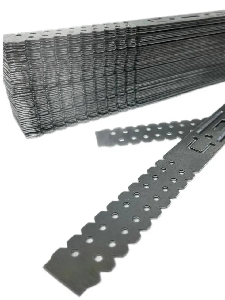 Подвес прямой толщина 1.2 мм 50 шт / длина 450 мм для профиля и гипсокартона