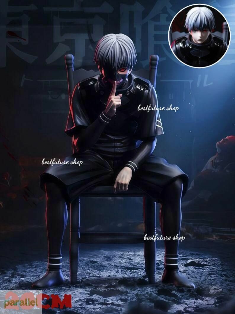 Аниме Фигурка Токийский гуль Кен Канэки / Tokyo Ghoul Ken Kaneki 20см