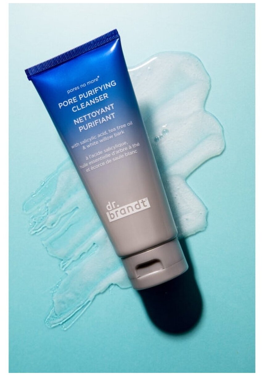 Очищающий гель Dr. Brandt, для сужения пор, для смешанной, жирной кожи, 105мл