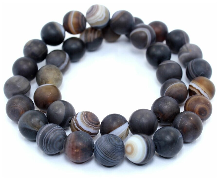 Браслет-нить, агат
