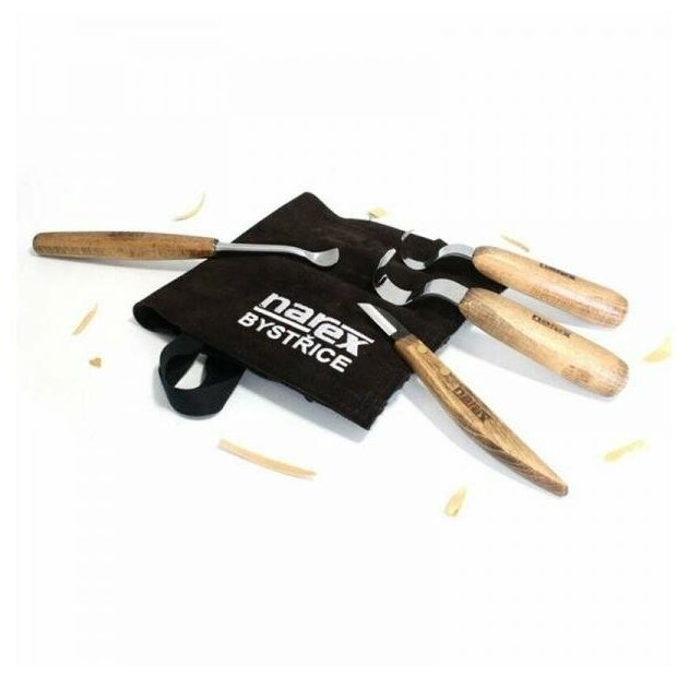 Набор из 4 резцов для ложек Narex 899501