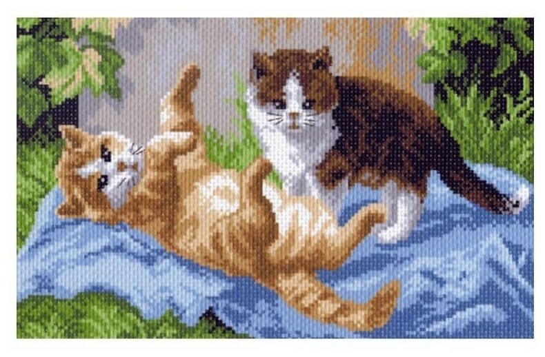 Рисунок на канве Матренин Посад "Веселые игры", 28x37 см