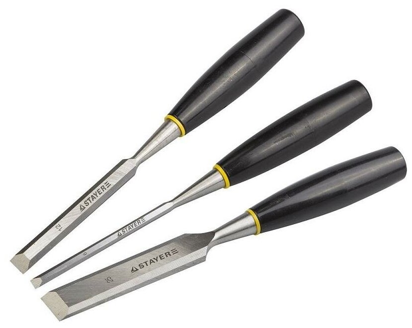 Набор стамесок, 3 шт, Max-Cut STAYER 1820-H3_z01