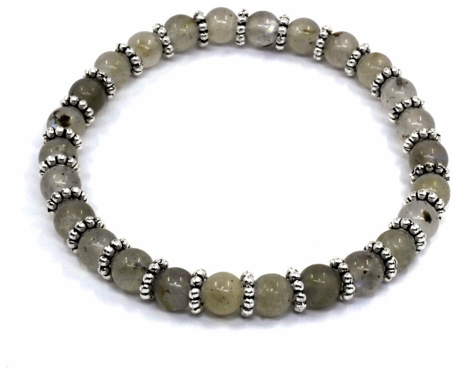 Браслет-нить, лабрадорит