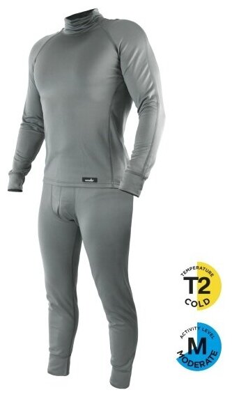 Термобелье Norfin POLAR PRO GRAY 02 р. M 48-50