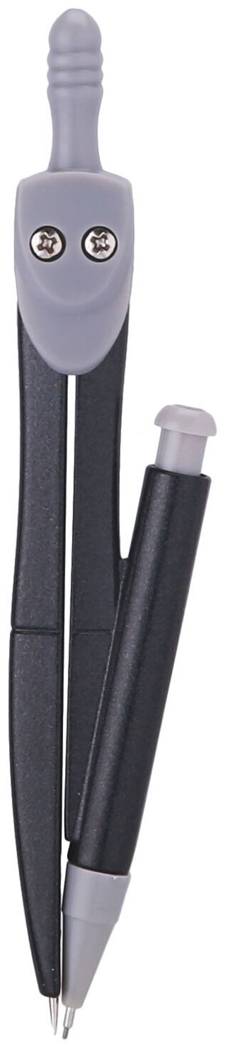 Набор из 12 штук Циркуль Deli EG20904 металл в комплекте: карандаш механический