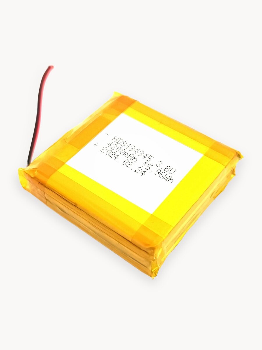 Аккумулятор 134345 Li-Pol батарея 4200mAh универсальная аккумуляторная батарея 13x43x45 2 провода с фишкой 3.7v