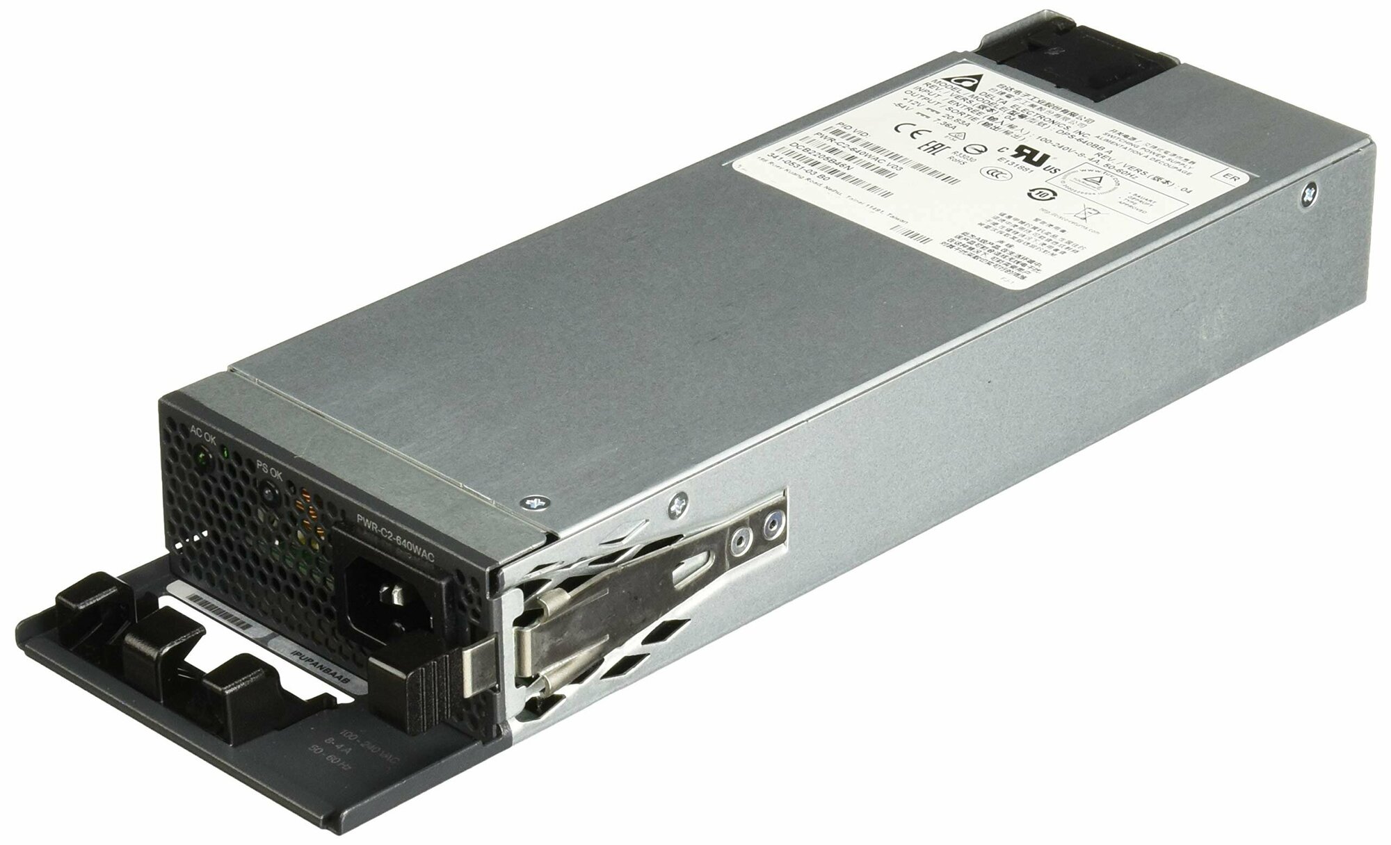 Блок питания Cisco PWR-C2-640WAC 640W 100-240 V