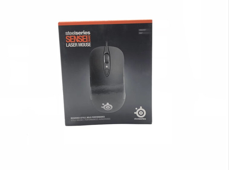 Steelseries sairui Frost Blue Необработанная фанатичная оранжевая игра Мышь проводной Киберспорт Выживание Иисуса Мороз