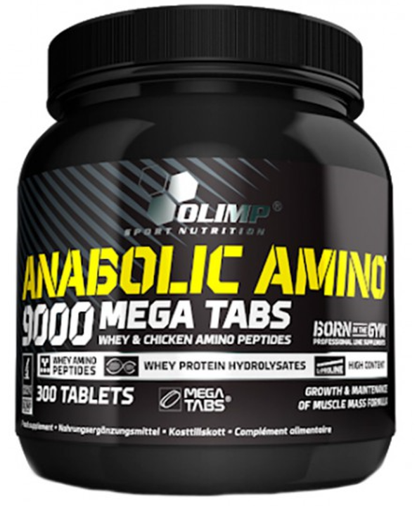 Комплекс аминокислот Olimp Anabolic Amino 9000 Sport Nutrition, 300 т, нейтральный вкус