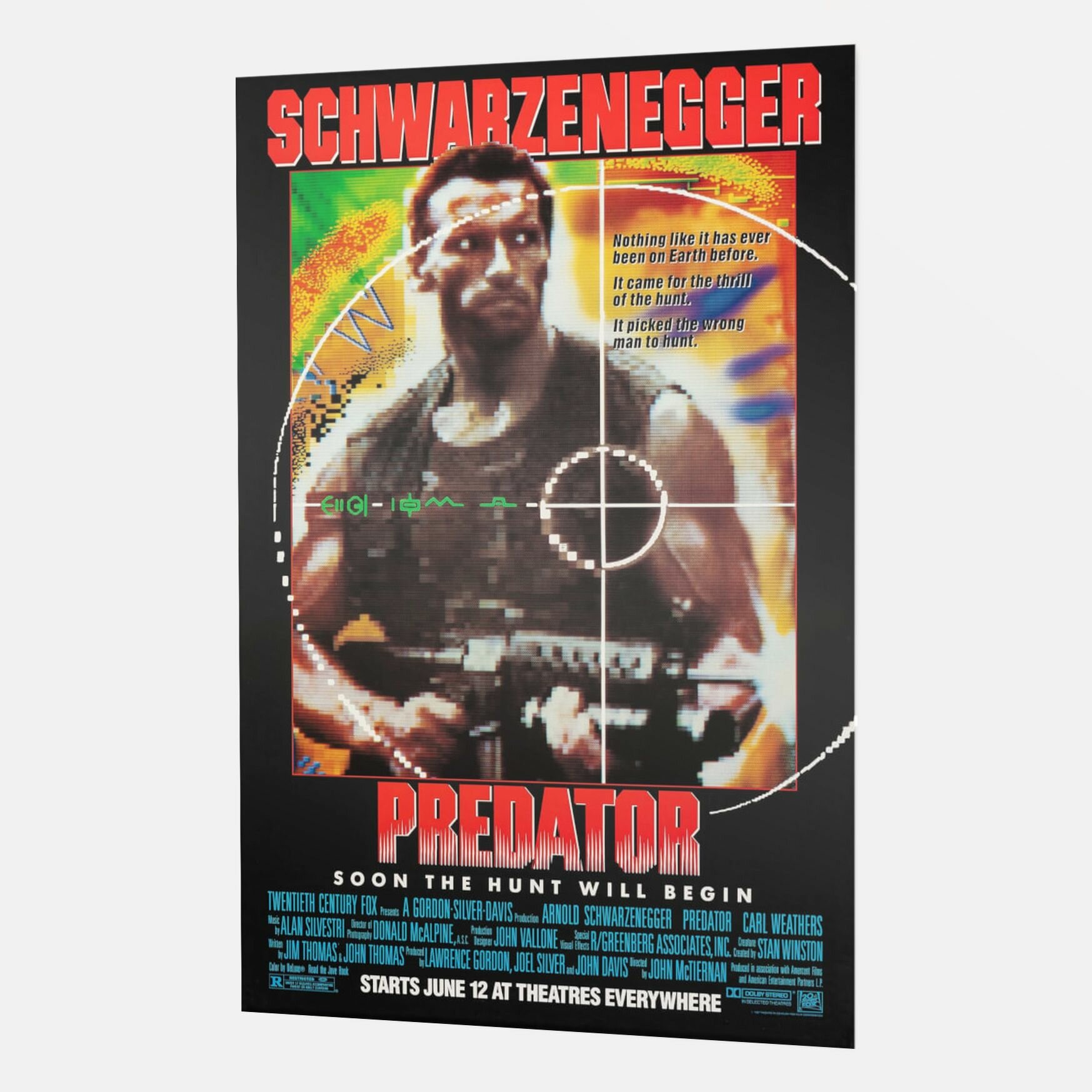 Постер (плакат) по фильму Хищник 40x60 см. от Poster4me