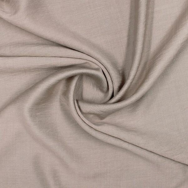 Плательная ткань Ткани-100, 80 % вискоза, 20 % нейлон, 1.4x2 м, бежевая