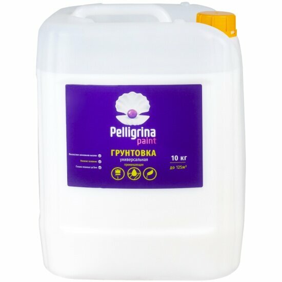 Грунтовка универсальная проникающая Pelligrina Paint , акриловая, 10 кг