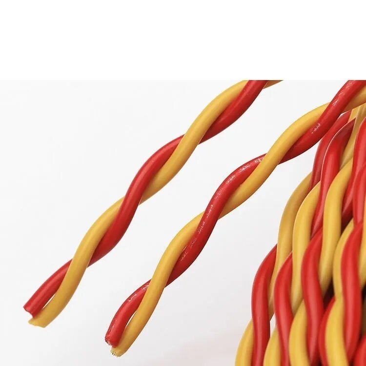 SAKESI кабель питания витая пара 20 18 17 15 AWG 20 AWG 5meters, 2 cores